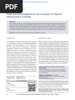 Forsus Appliance for Class II Correction | PDF | Orthodontics | Tooth