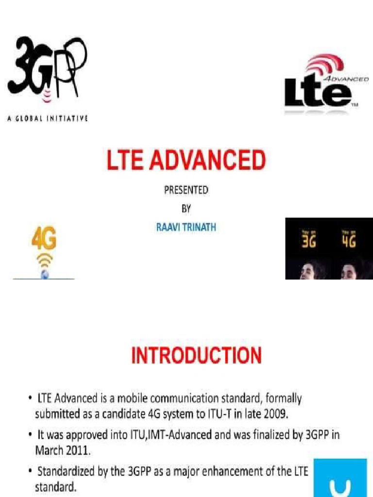 5.LTE A Architecture | PDF