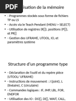 Programmation Robot FANUC Debutant | PDF | Programme informatique | Programmation