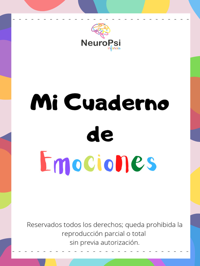 Mi Cuaderno de Emociones para Adultos | PDF | Ira | Conceptos psicologicos