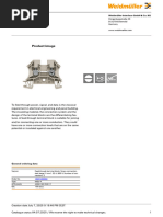Weidmüller WDU 10 SL/EN Data Sheet | PDF | Electrical Connector ...