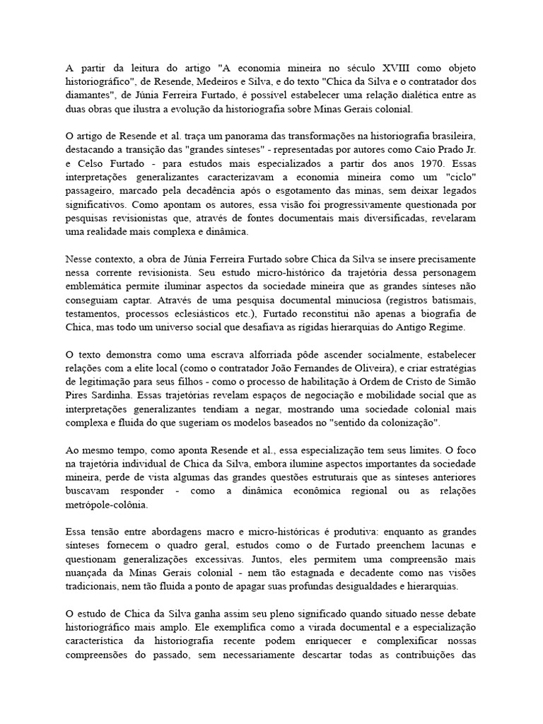 Articulação Resende e Júnia | PDF | Educação em Artes Liberais