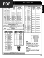 ER Collet Sizes | PDF | Machining | Equipment
