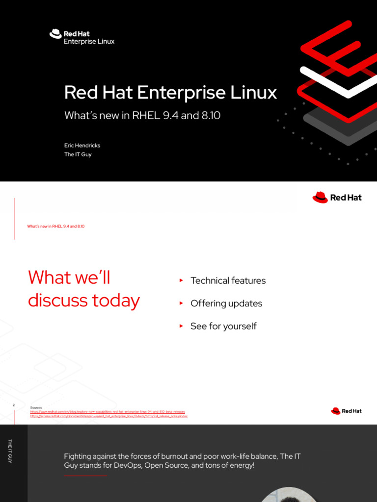 eric-whats-new-in-rhel-94-810-1_985171 | PDF | Red Hat | Computer ...