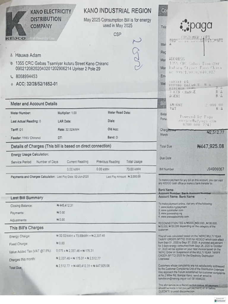 May Bill | PDF