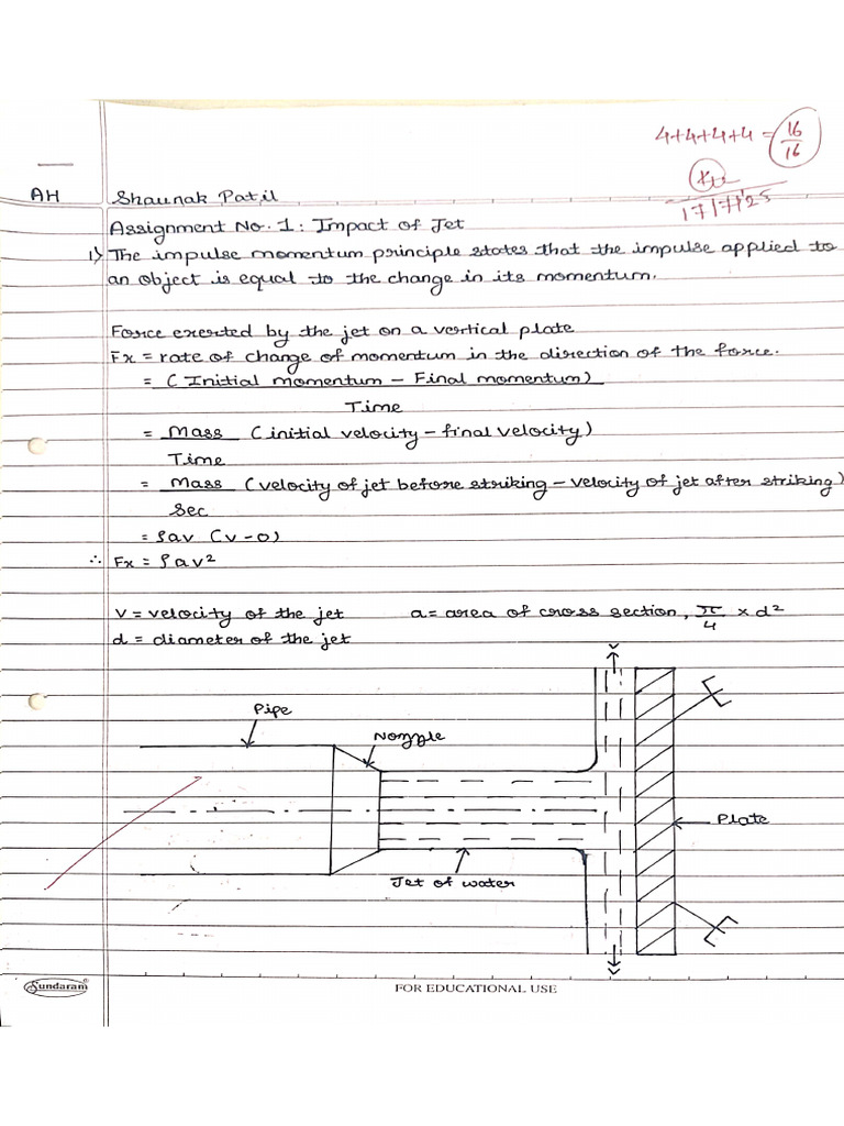 Applied Hydraulic Assignment 1 | PDF