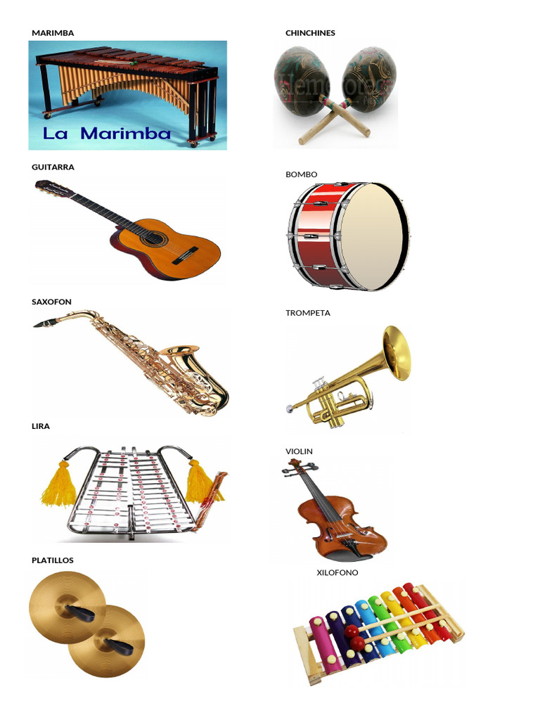 Instrumentos Musicales | PDF