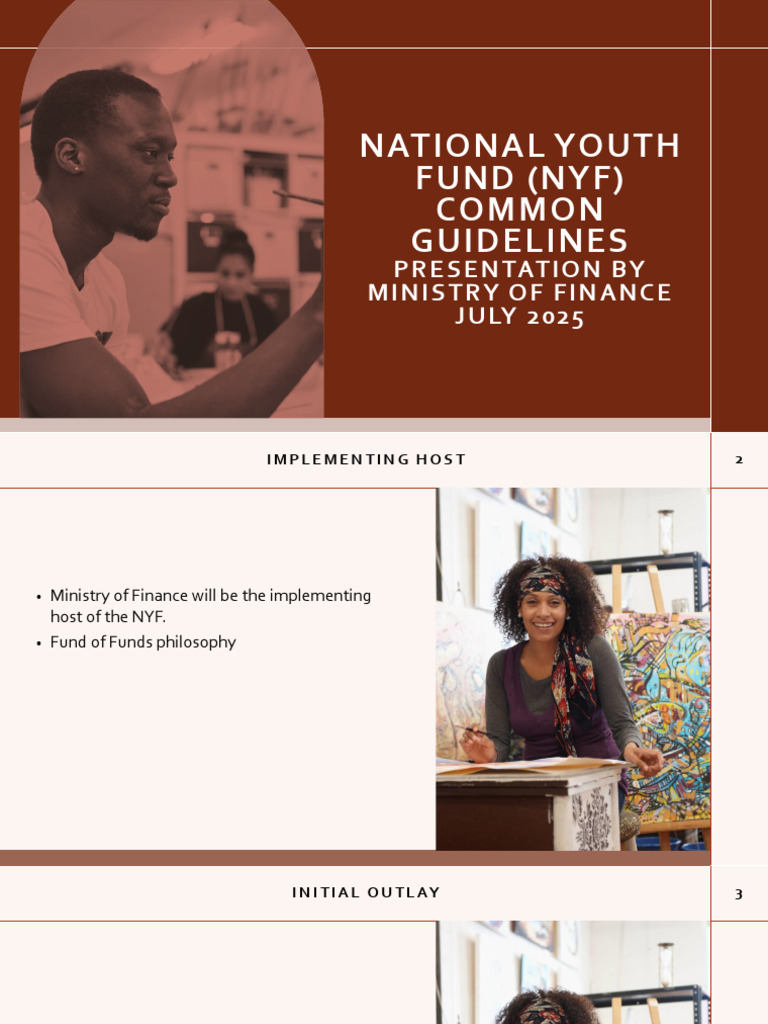 National Youth Fund (NYF) July 2025 | PDF | Loans | Credit