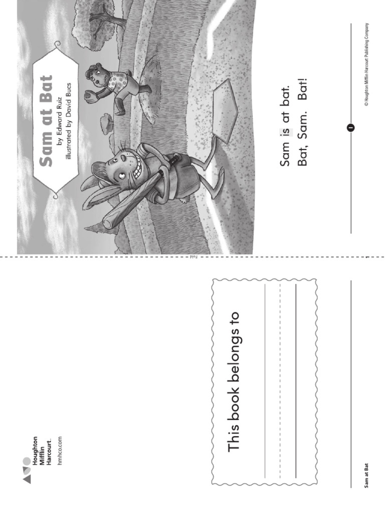 Sam at Bat - HMH Student Edition | PDF