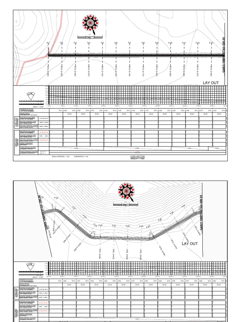 Long Section and Station Elevations | PDF