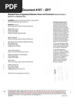 Construction Contract AIA A101 | PDF | Indemnity | Employment