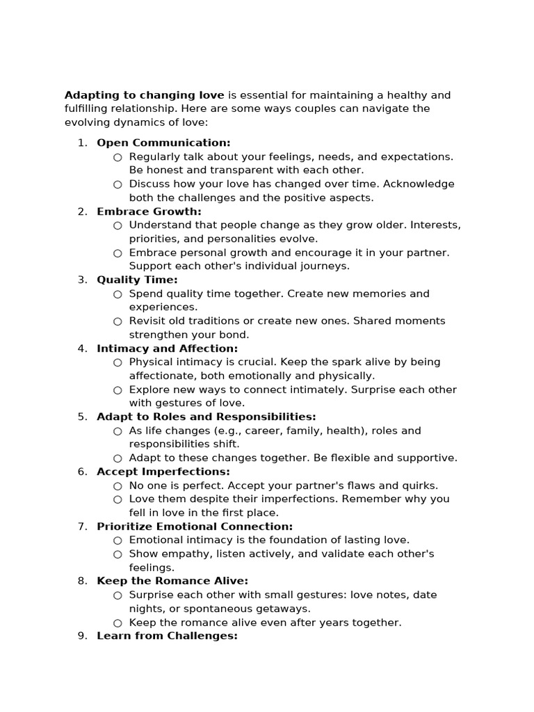 Stages of LOVE SEC 05m 23 2024 | PDF | Intimate Relationships | Love