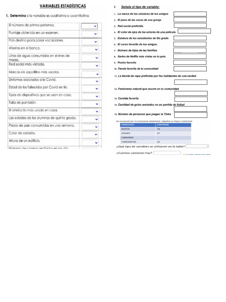 Practica de Variables II | PDF