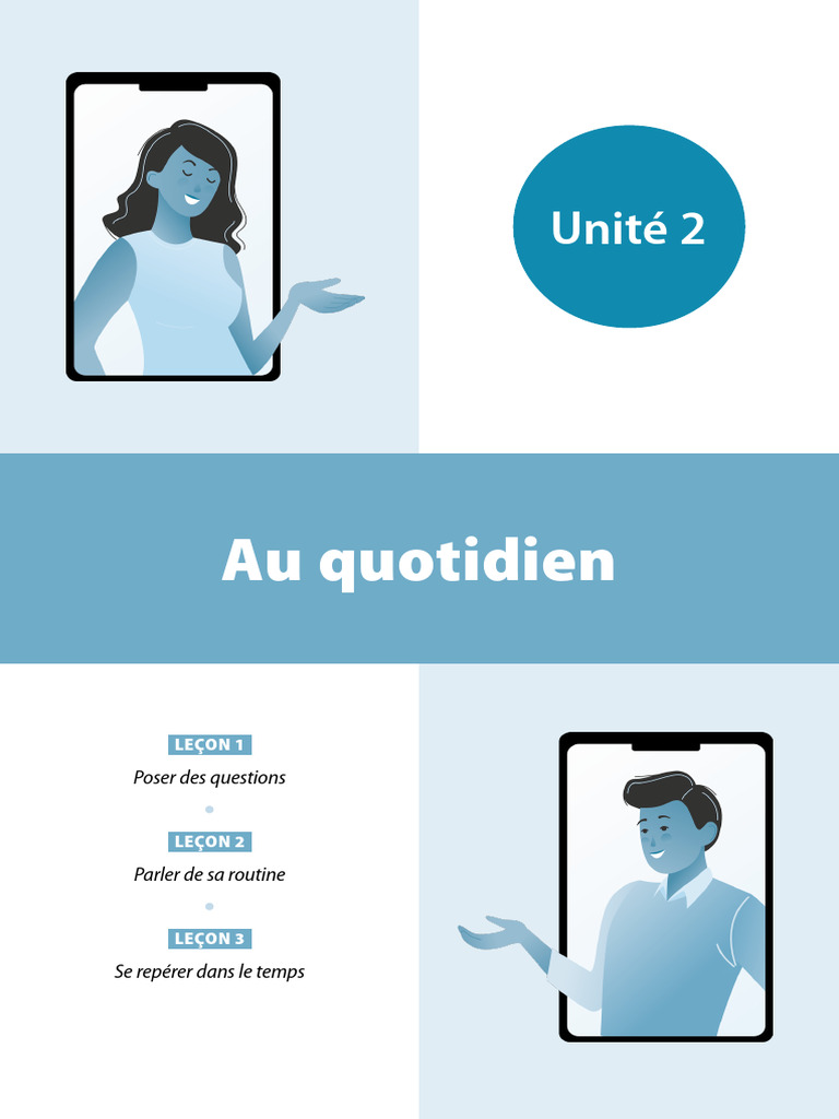 Questions et routines en français A1-A2 | PDF | Heure | Linguistique