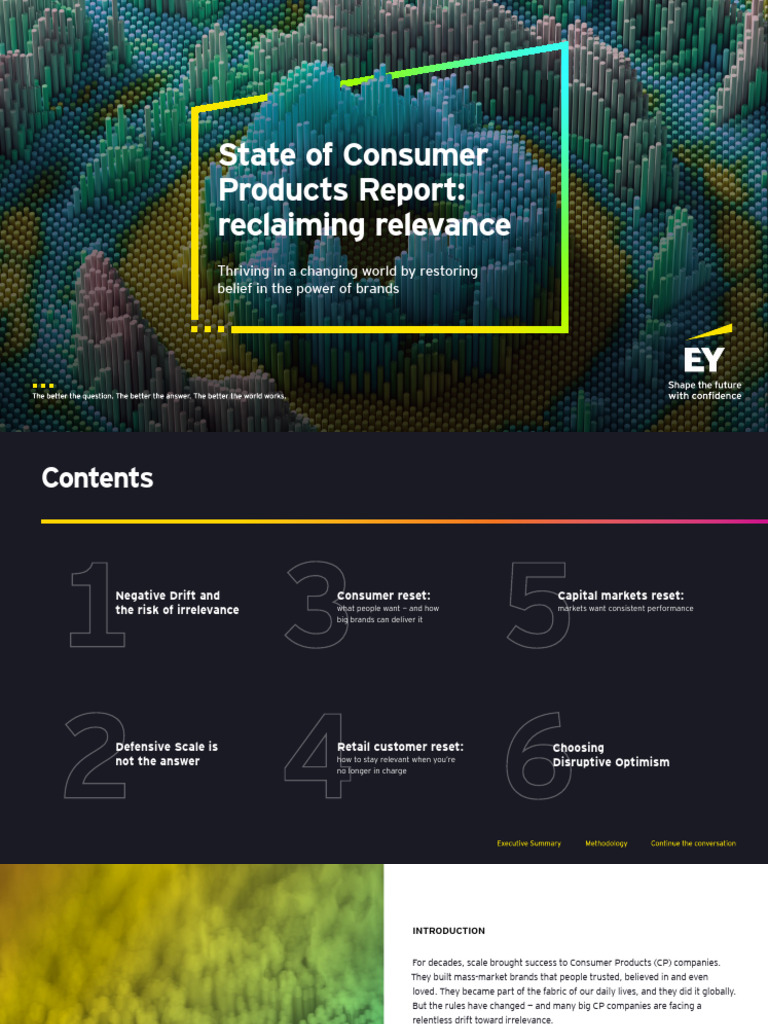Reclaiming Relevance in Consumer Products | PDF | Brand | Innovation