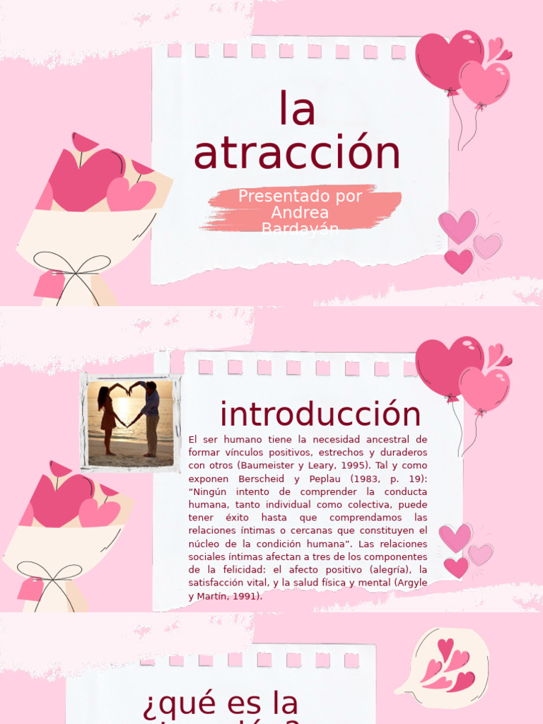 Principios y efectos de la atracción humana | PDF | Celos | Ansiedad