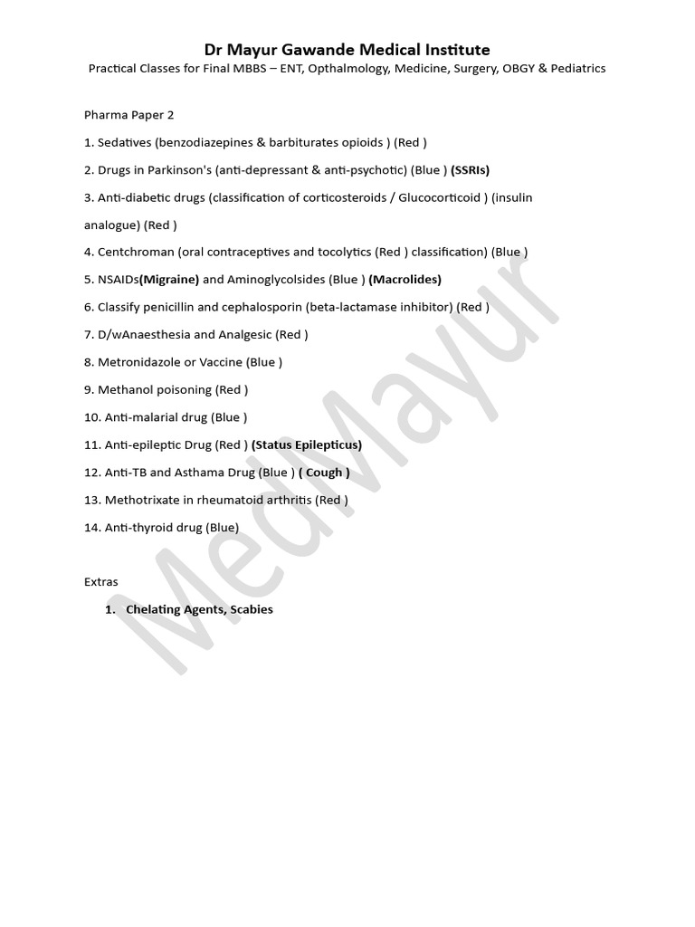 Pharma Paper 2 | PDF