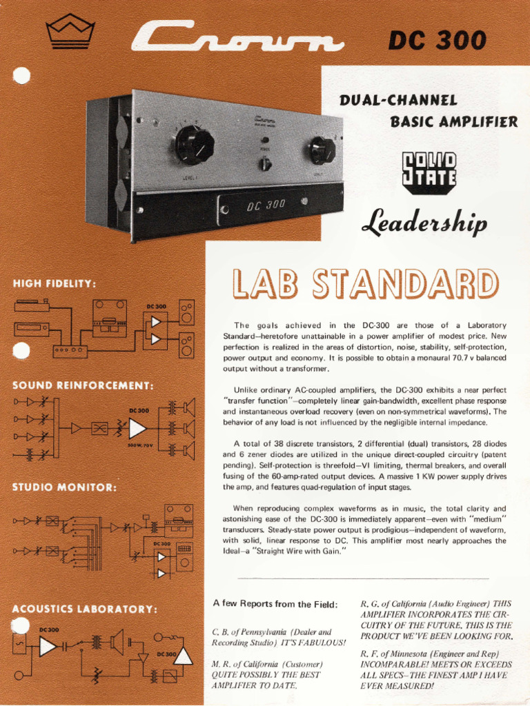 DC 300 Spec Sheet DC300 Spec Sheet | PDF