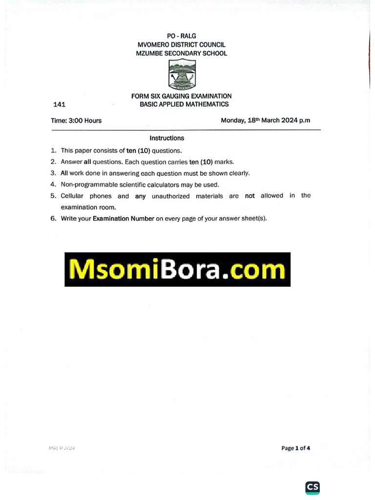 Bam 2024 | PDF