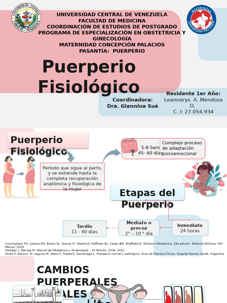 Puerperio Fisiologico Pdf Periodo Posparto La Salud De La Mujer