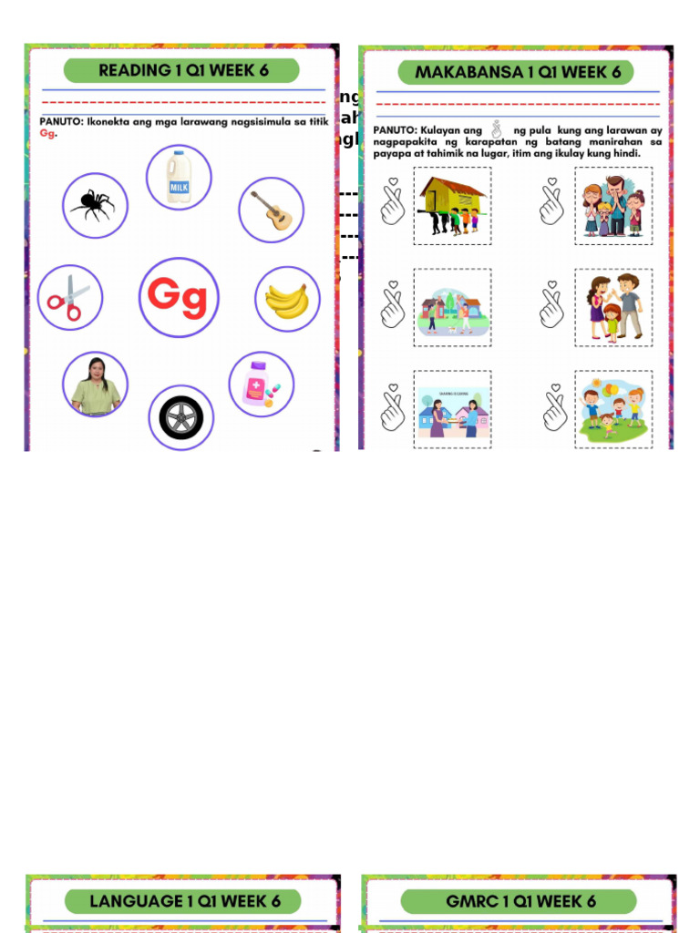 Worksheets Week 6 2 | PDF