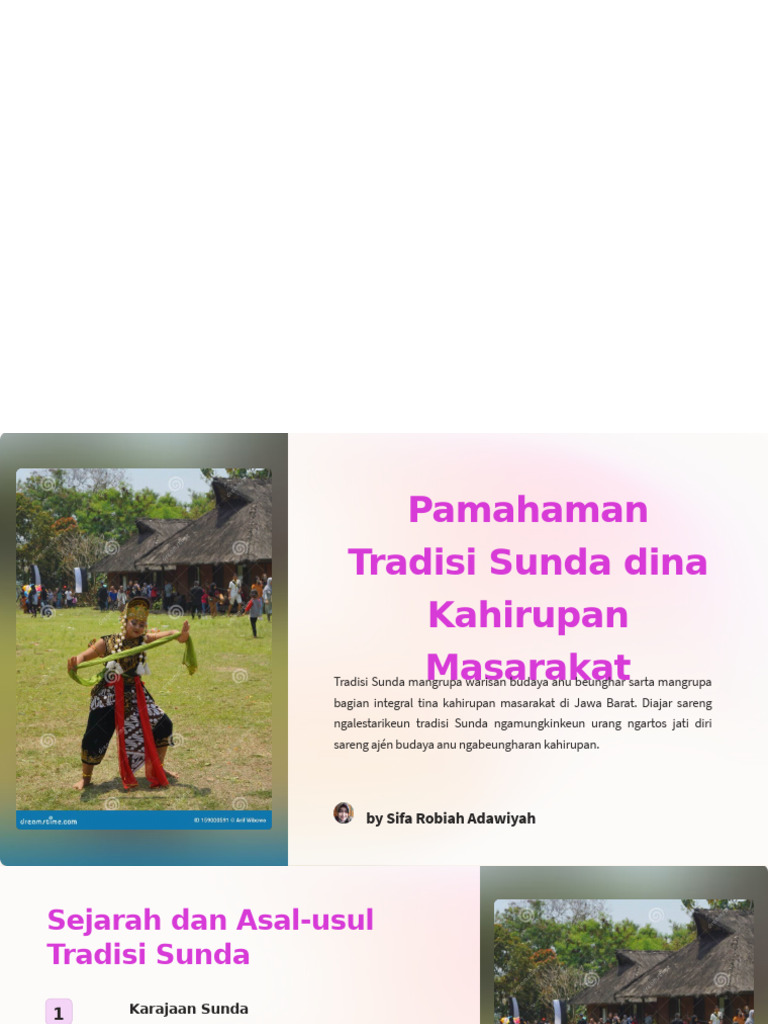 Tradisi Sunda | PDF