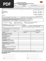 Post Office NSC Form | PDF