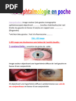 Anatomie de la Conjonctive Oculaire | PDF | Cornée | Épithélium