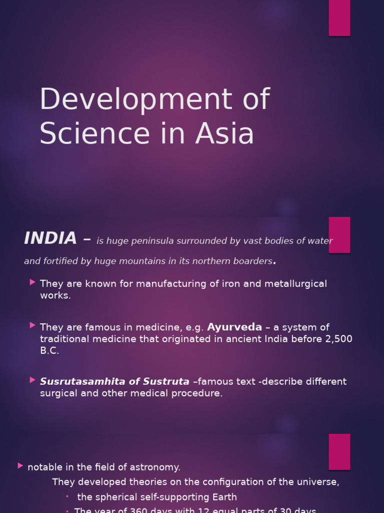 LESSON 3B Devt of Science in Asia and Africa | PDF | Science
