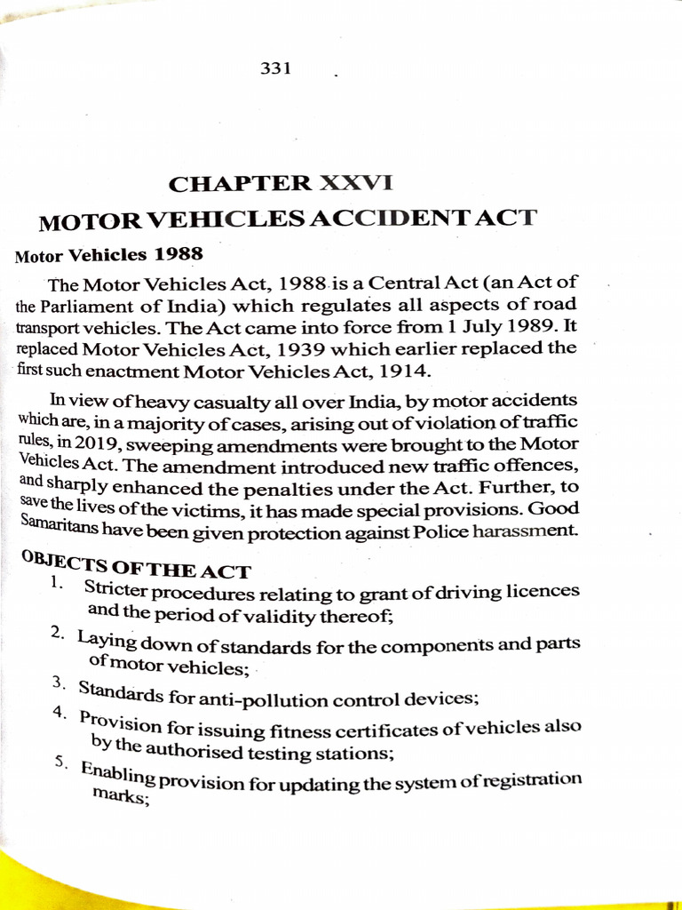 MV Act & Consumer Protection Act | PDF