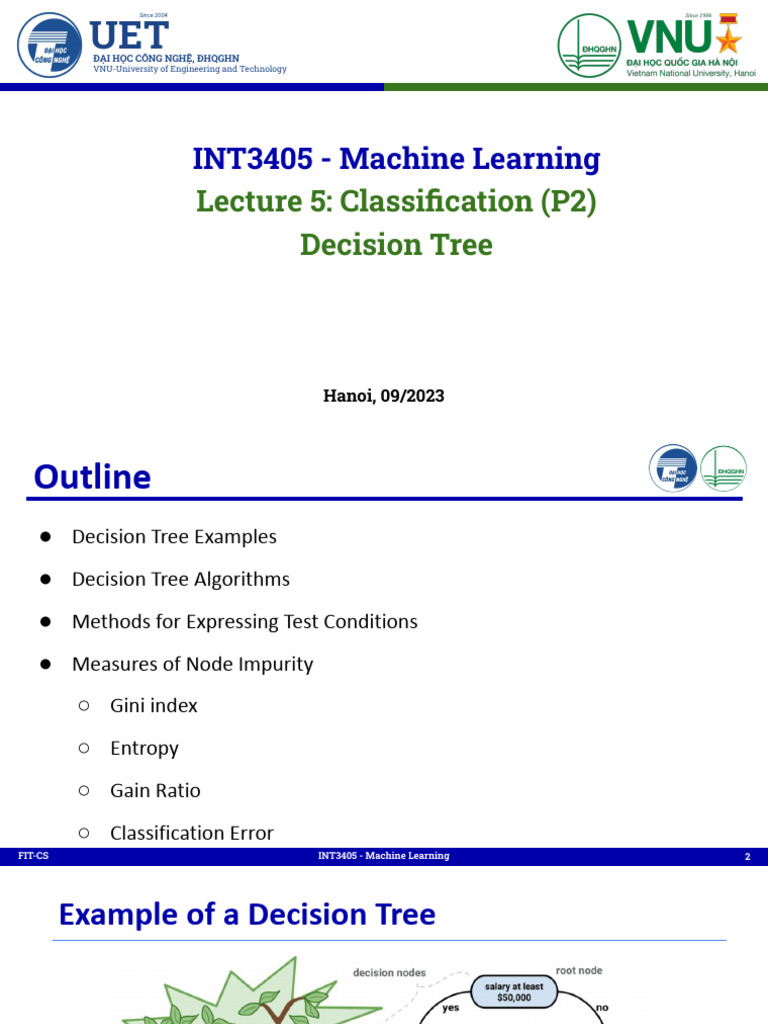 Decision Tree Algorithms in ML | PDF | Machine Learning | Algorithms