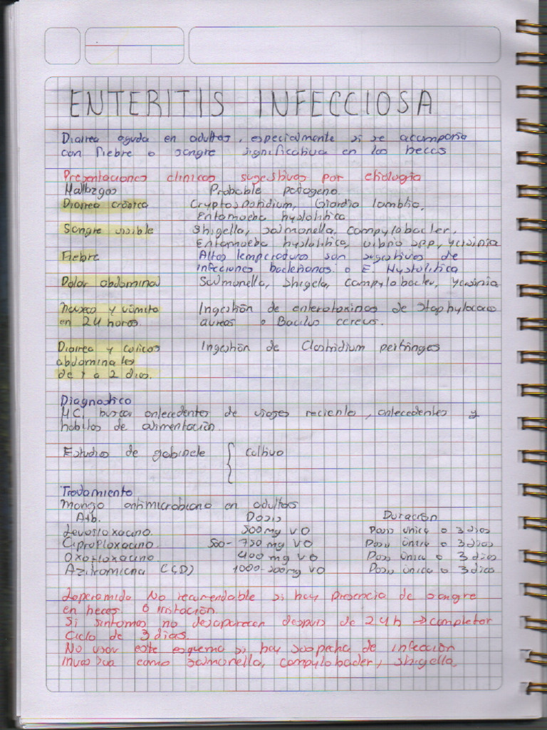 Enteritis Infecciosa | PDF