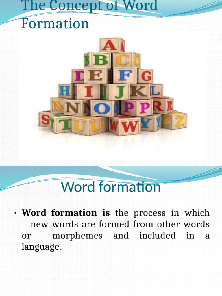Word Formation Processes Explained | PDF | Word | Linguistics