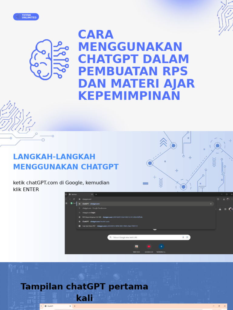 Panduan ChatGPT untuk RPS Kepemimpinan | PDF
