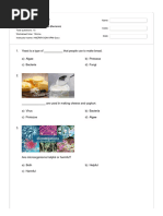 NAFS - Science - Grade 6 - 2 | PDF | Force | Cell (Biology)
