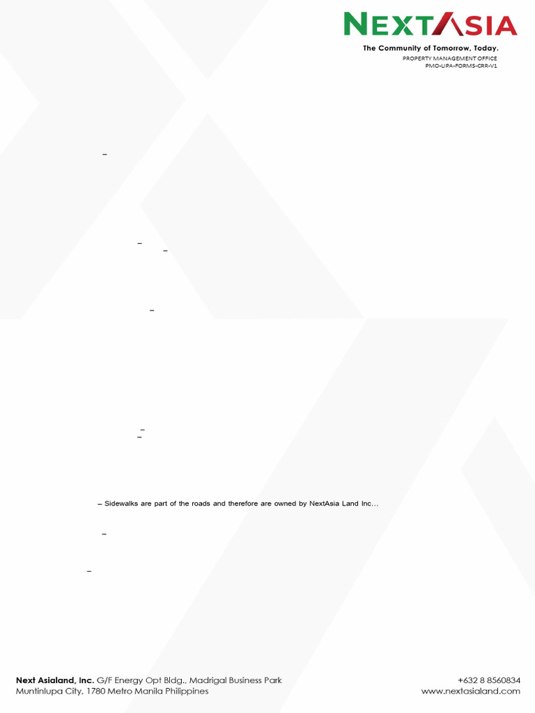 Pmo Forms CRR 2023 V1 08242023 | PDF | Roof | Wall