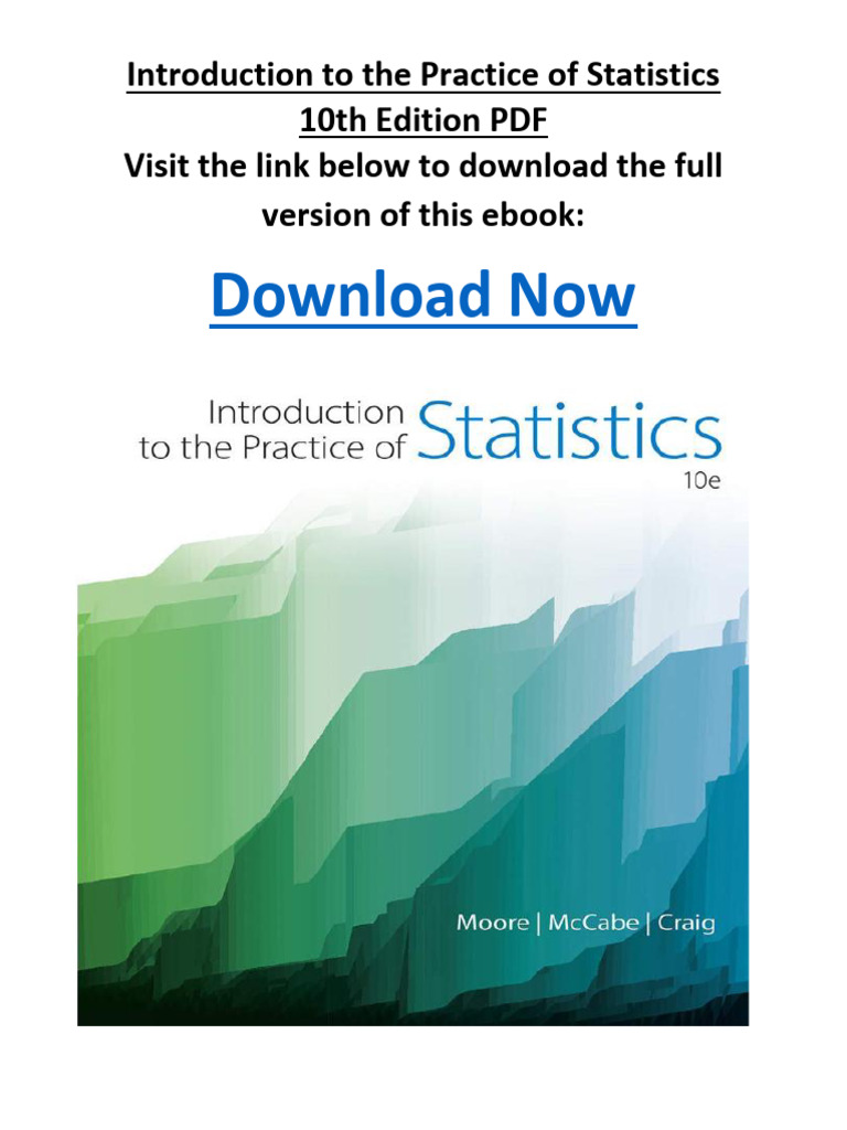 Introduction To The Practice of Statistics 10th Edition PDF | PDF | Statistics | Regression Analysis