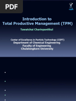 TPM Playbook Presentation Visual | PDF | Systems Thinking | Production And Manufacturing