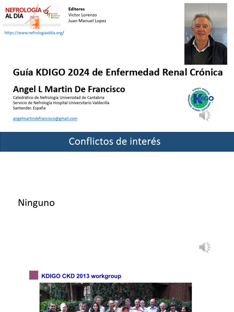 Guía KDIGO 2024 de Enfermedad Renal Crónica | PDF | Gota | Enfermedades cardiovasculares