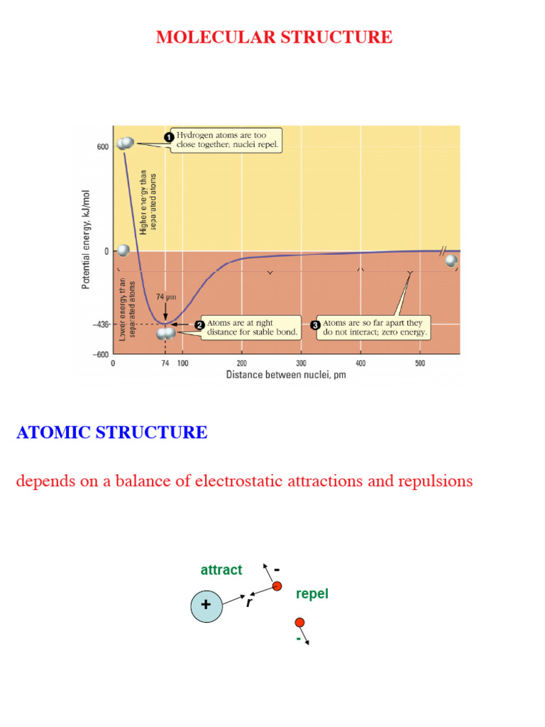 8 Molecular Structure 1 | PDF | Chemical Bond | Covalent Bond