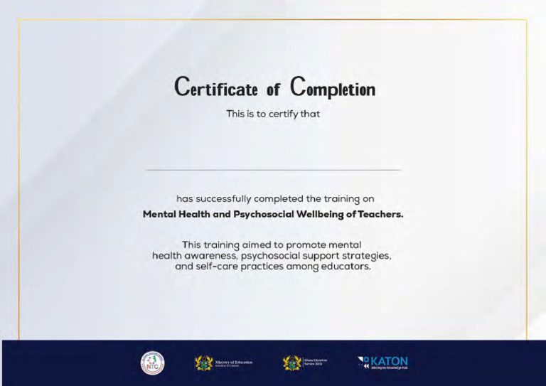 Richard Tawiah 46e65cec Certificate | PDF