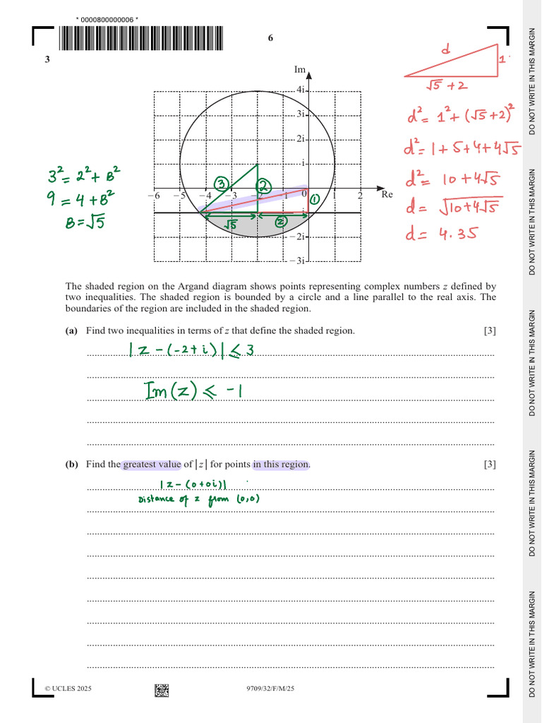 WORKSHEET COMPLEX NUMBERS 2025 | PDF | Complex Number | Circle