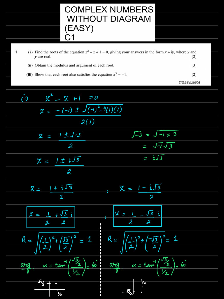 Worksheet Complex Numbers | PDF | Elementary Geometry | Euclidean Geometry