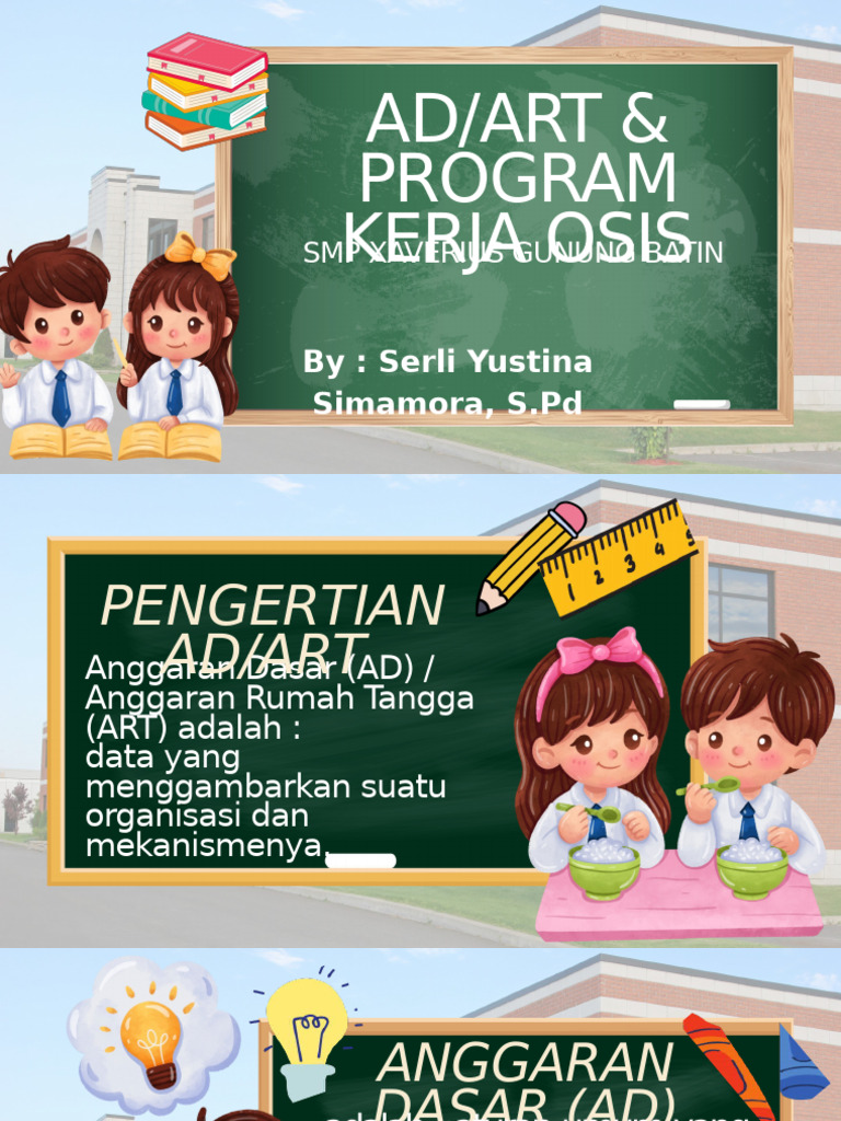 Ad Art Osis Smp Xaverius Gunung Batin | PDF