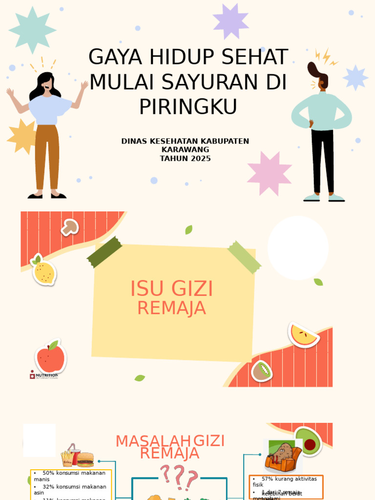 Pentingnya Sayur Buah Untuk Remaja | PDF