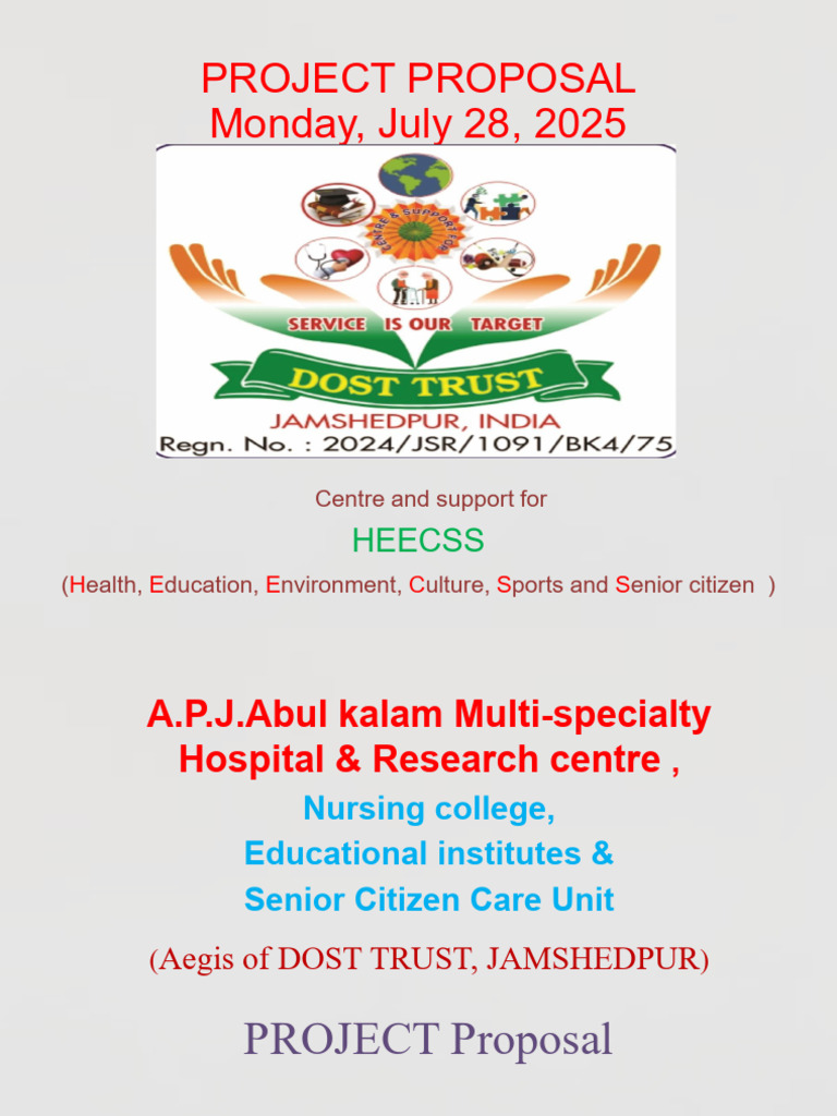 Mohali Hospital Project Proposal | PDF | Hospital | Health Sciences