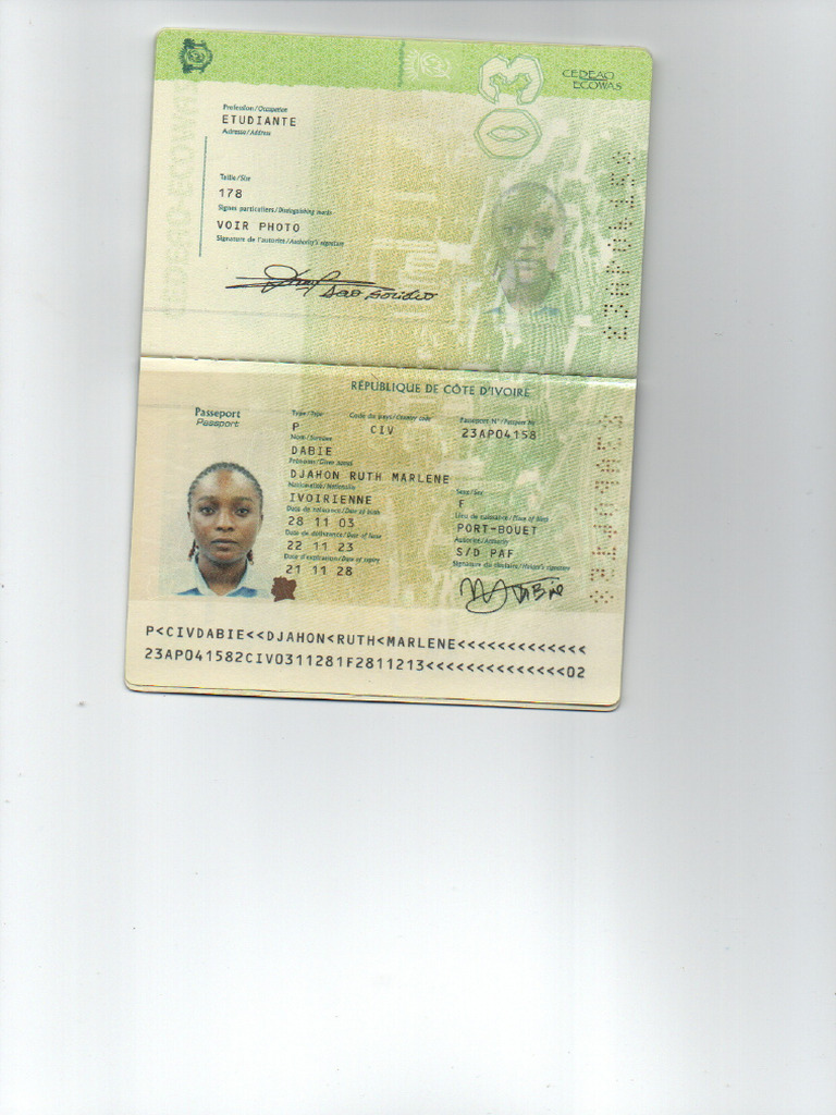 Mon Passeport | PDF