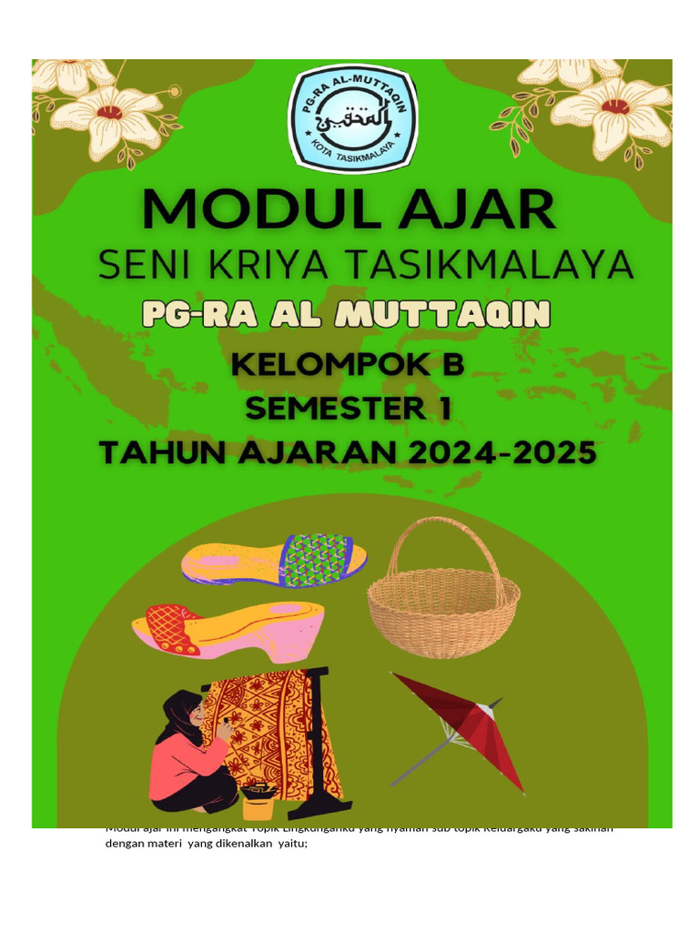 Modul Ajar Sentra Main Peran Mg 8 Keluarga Sakinah --1 | PDF