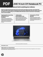 HP ProStudio 4 All-In-One G1i 23.8 Inch Desktop AI PC - Datasheet | PDF | Usb | Windows 10