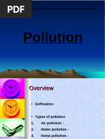Types of Pollution | PDF | Pollution | Water Pollution